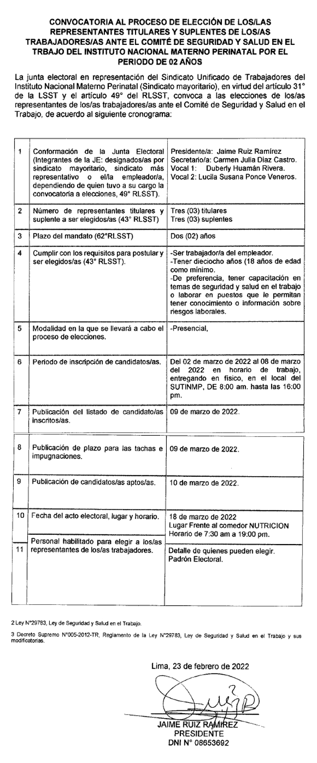 Instituto Nacional Materno Perinatal